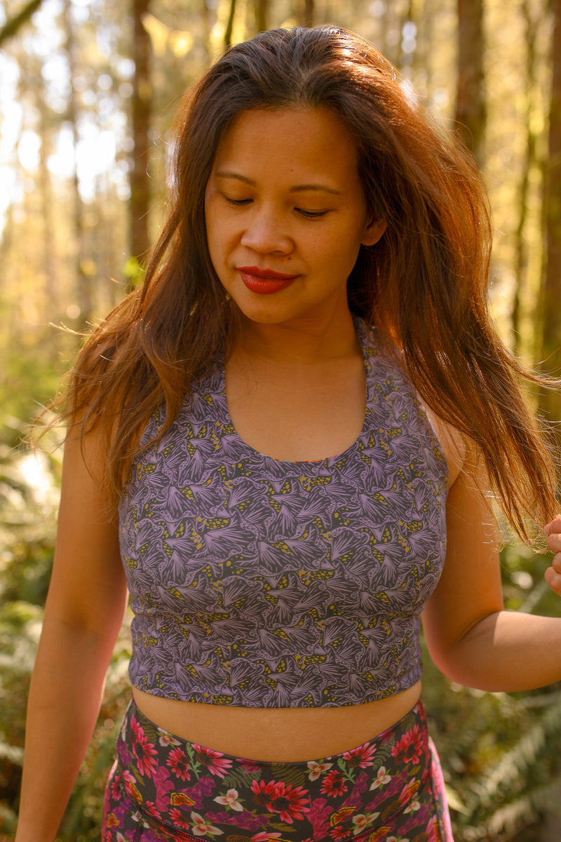 Commit Crop Top | Gold Dust Woman/Fairytale – Youer